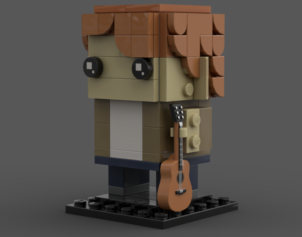 LEGO MOC Kurt Cobain - BrickHeadz by starbuildbric | Rebrickable ...