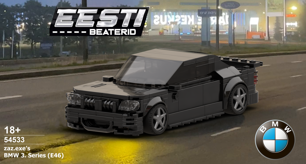 LEGO MOC-214653 zaz.exe's BMW e46 3 series FL sedan by SideWaysBricks ...
