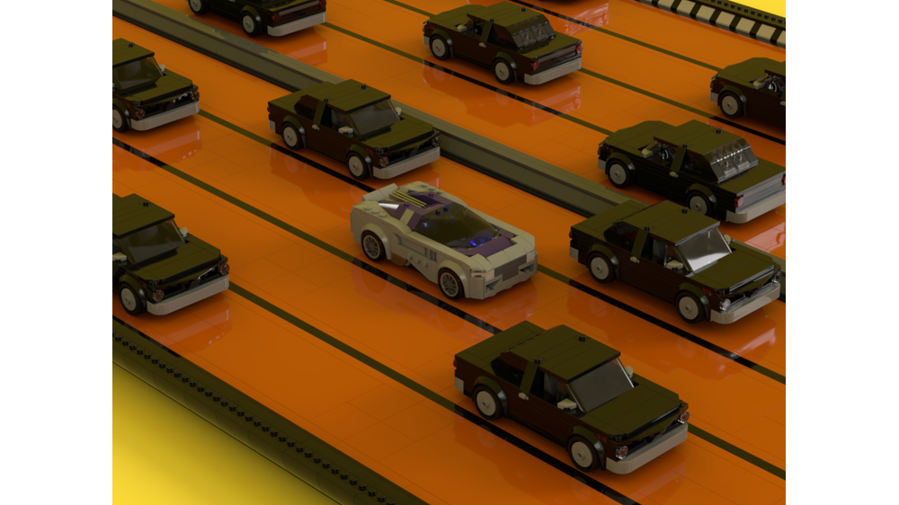 LEGO MOC Acceleracers - Metro Realm Car by Nitroxburner | Rebrickable ...