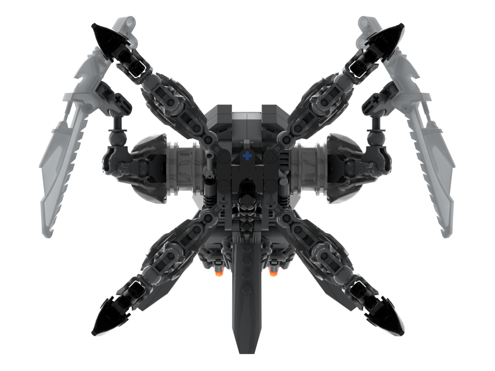 LEGO MOC The Gray Recluse by SparrowLegs | Rebrickable - Build with LEGO
