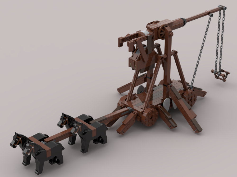 LEGO MOC Transportable Trebuchet by Yobb-Rschp | Rebrickable - Build ...