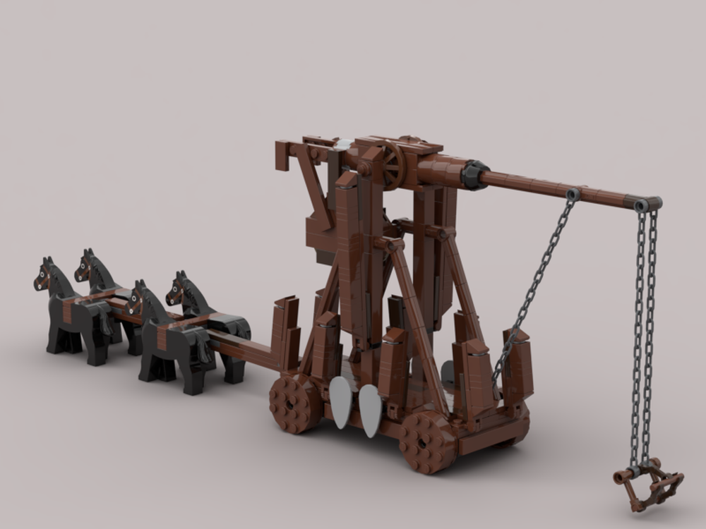 LEGO MOC Transportable Trebuchet by Yobb-Rschp | Rebrickable - Build ...