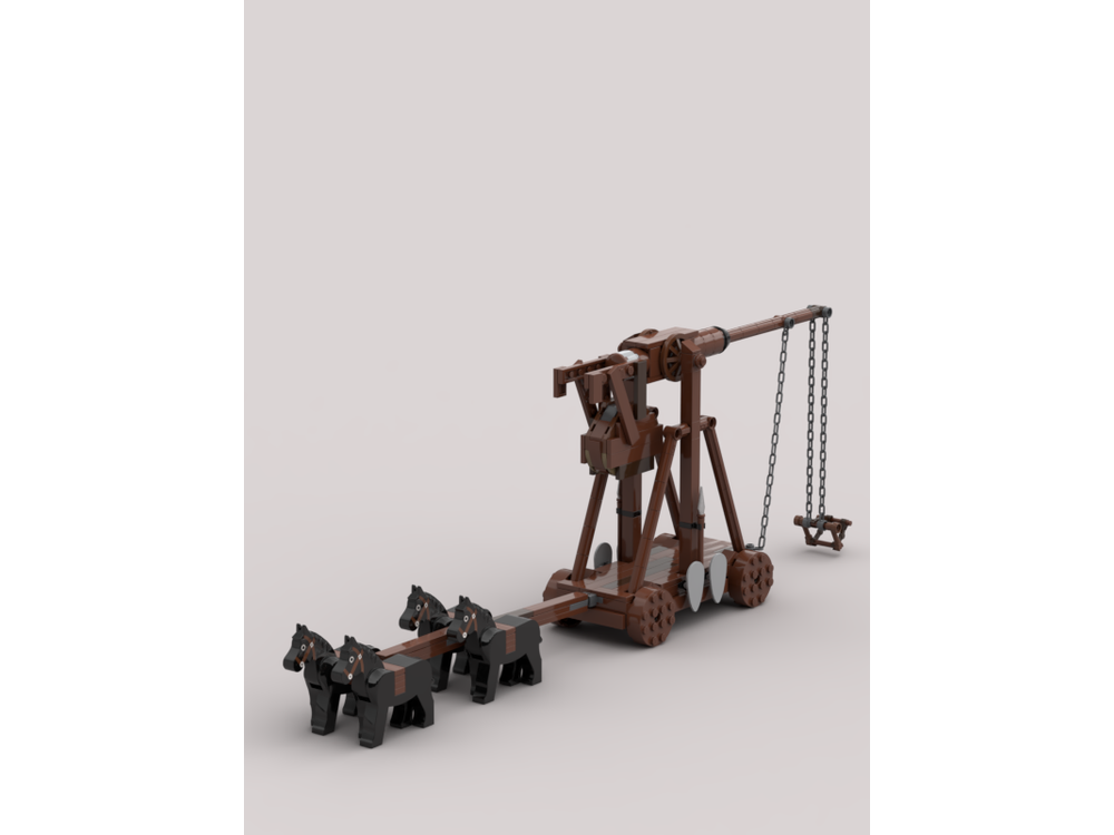 LEGO MOC Transportable Trebuchet by Yobb-Rschp | Rebrickable - Build ...