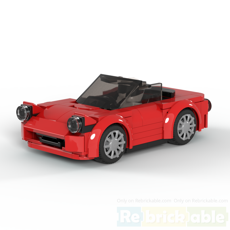 LEGO MOC Mazda MX-5 Miata NA by MinifigGarage | Rebrickable - Build ...