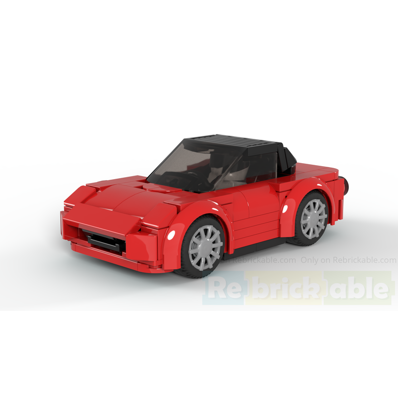 LEGO MOC Mazda MX-5 Miata NA by MinifigGarage | Rebrickable - Build ...