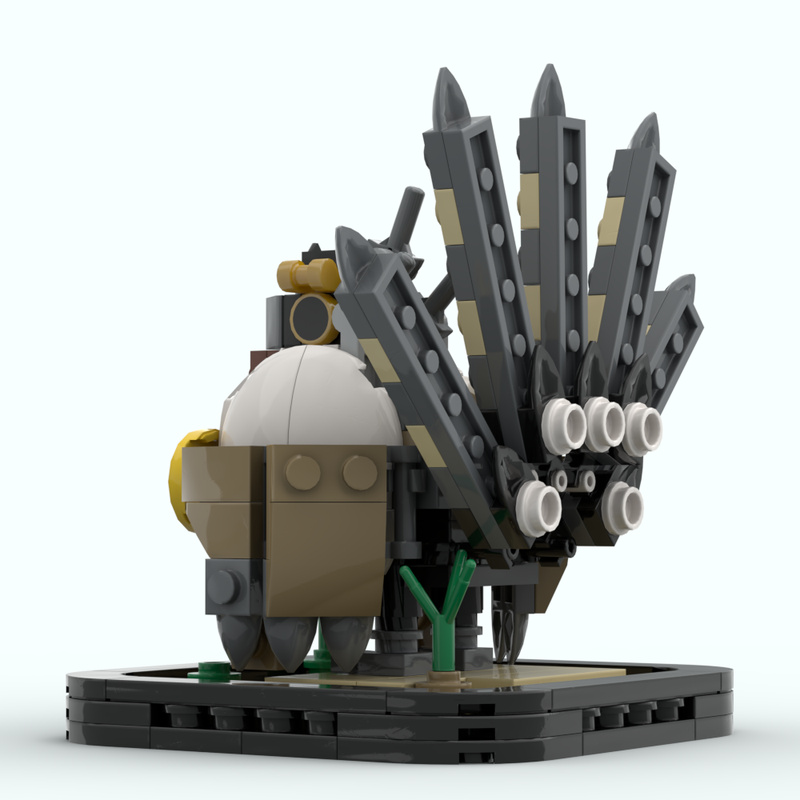 LEGO MOC Greater Sage Grouse by ginbricks | Rebrickable - Build with LEGO