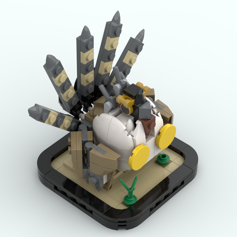 LEGO MOC Greater Sage Grouse by ginbricks | Rebrickable - Build with LEGO