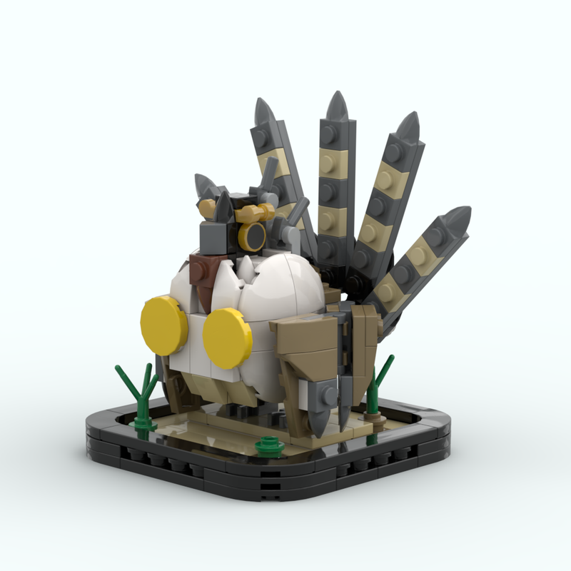 LEGO MOC Greater Sage Grouse by ginbricks | Rebrickable - Build with LEGO