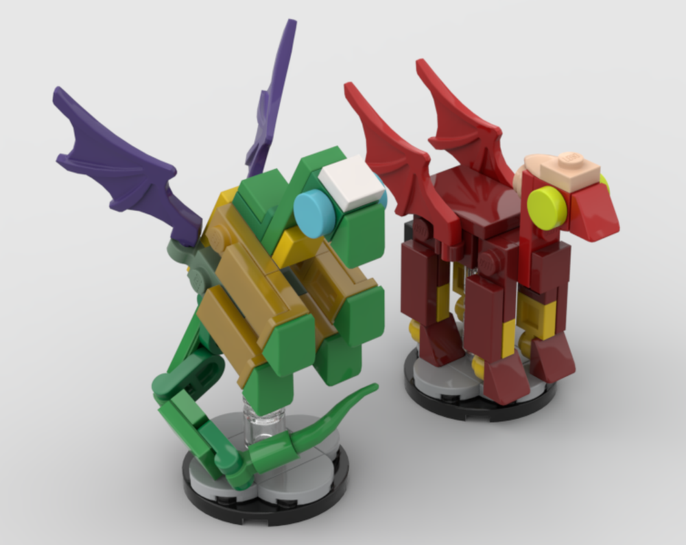 LEGO MOC MLP Primarchs-Traitor, 3rd & 12th Daemon Primarchs by GargonLe ...