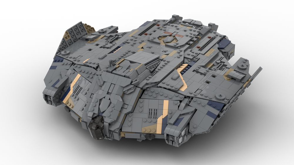 LEGO MOC Type 9 (1:300 scale) by Qwinter | Rebrickable - Build with LEGO