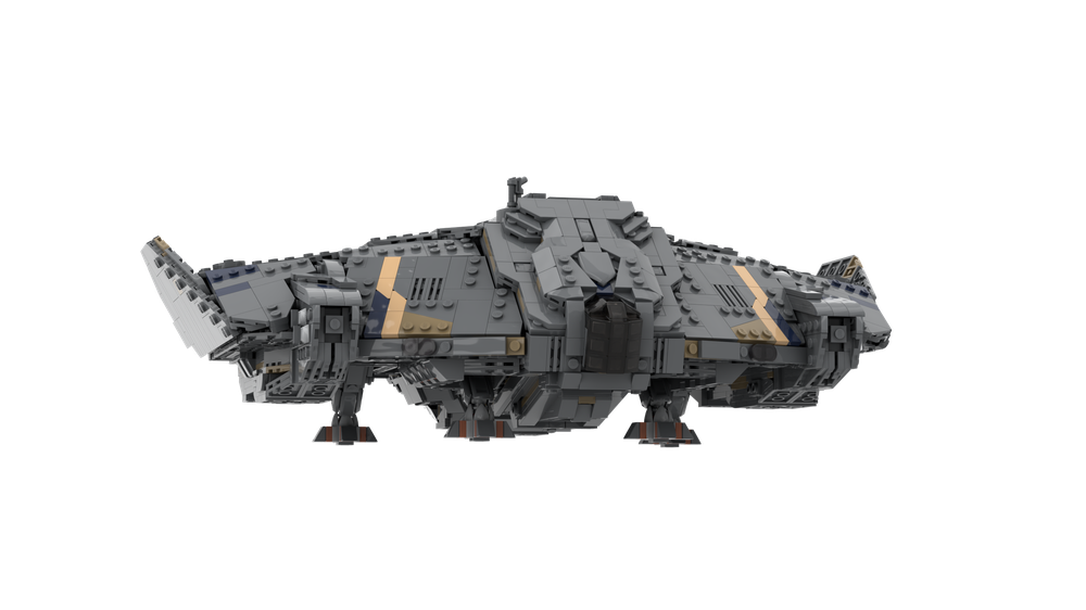 LEGO MOC Type 9 (1:300 scale) by Qwinter | Rebrickable - Build with LEGO