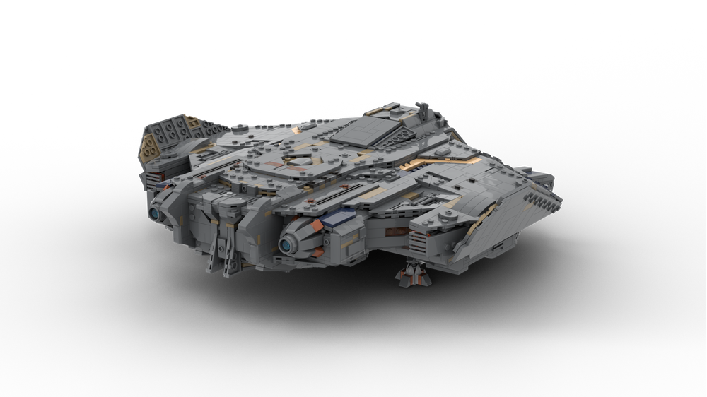 LEGO MOC Type 9 (1:300 scale) by Qwinter | Rebrickable - Build with LEGO