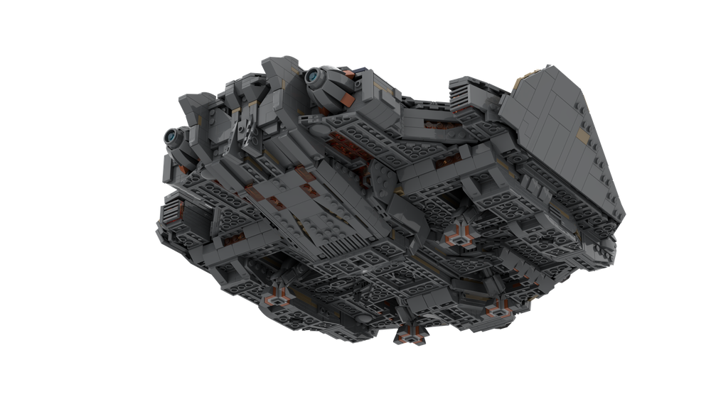 LEGO MOC Type 9 (1:300 scale) by Qwinter | Rebrickable - Build with LEGO
