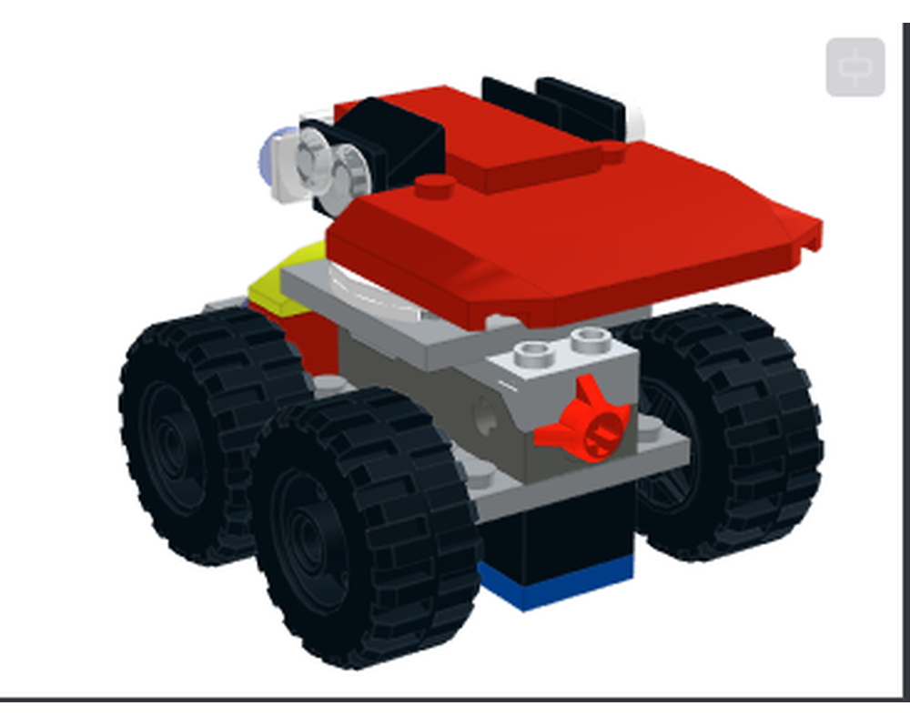 LEGO MOC Fire Rover by Ktomek283 | Rebrickable - Build with LEGO