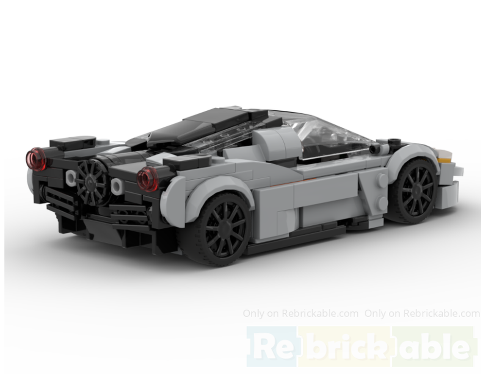 LEGO MOC-214697 Gordon Murray T.50 by XYS_MOC | Rebrickable - Build ...