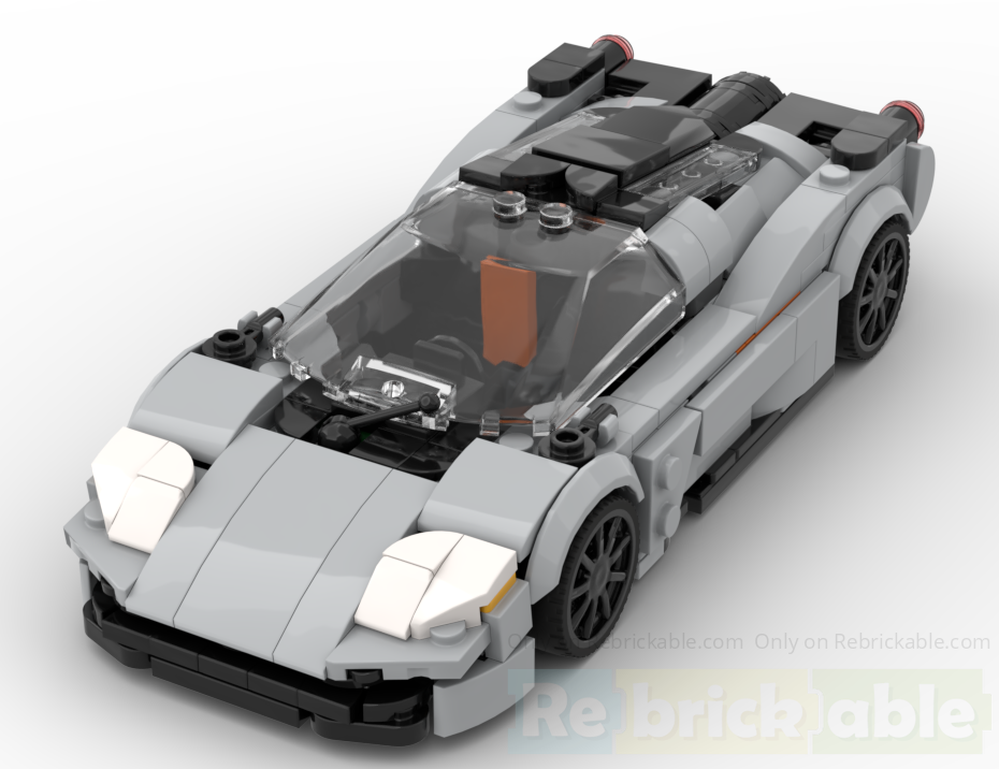 LEGO MOC-214697 Gordon Murray T.50 by XYS_MOC | Rebrickable - Build ...