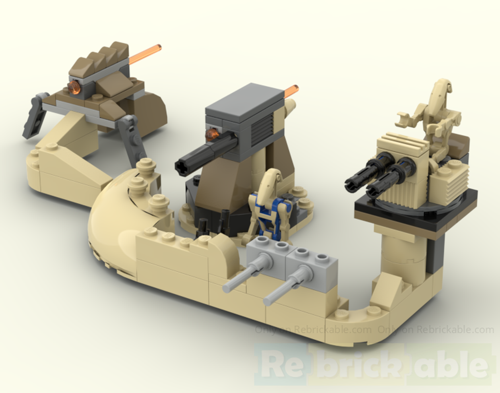 LEGO MOC Battle Droid Station by Daniil.An | Rebrickable - Build with LEGO