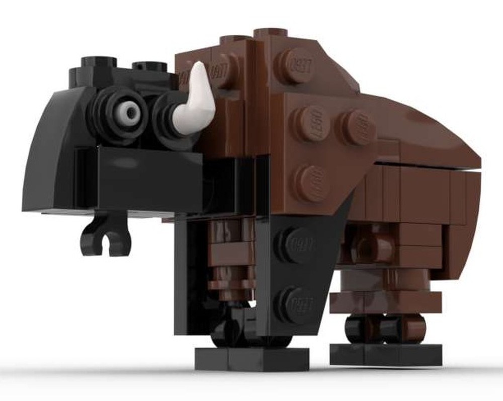 LEGO MOC Buffalo - Bison by kofi | Rebrickable - Build with LEGO