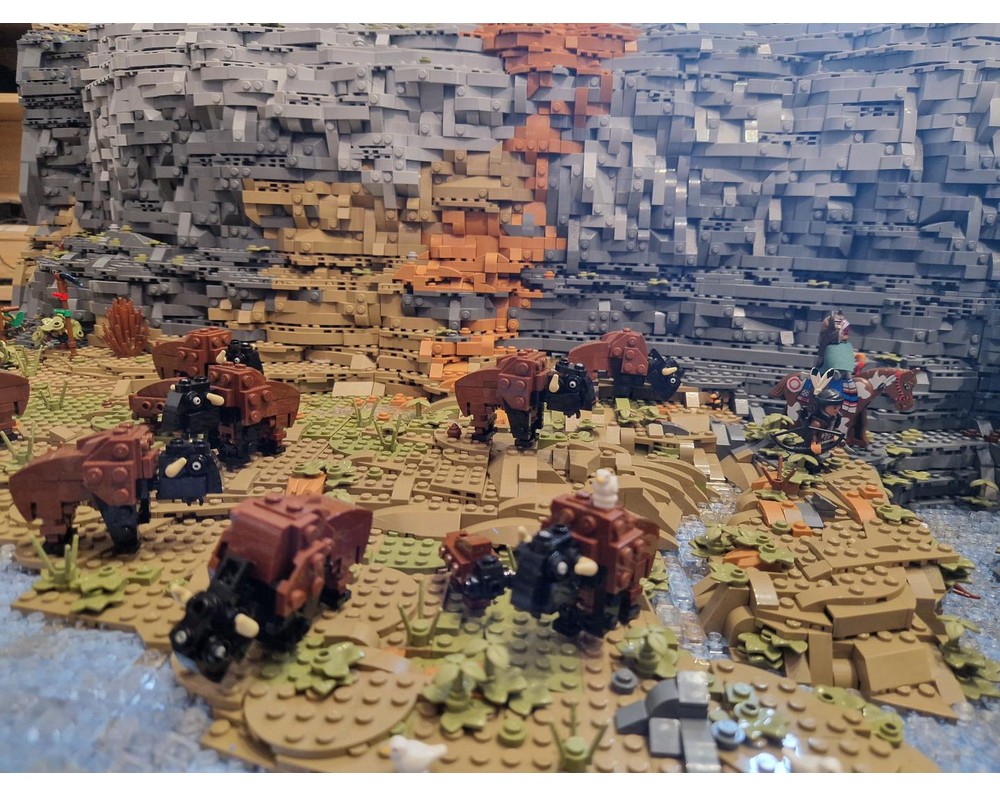 LEGO MOC Buffalo - Bison by kofi | Rebrickable - Build with LEGO