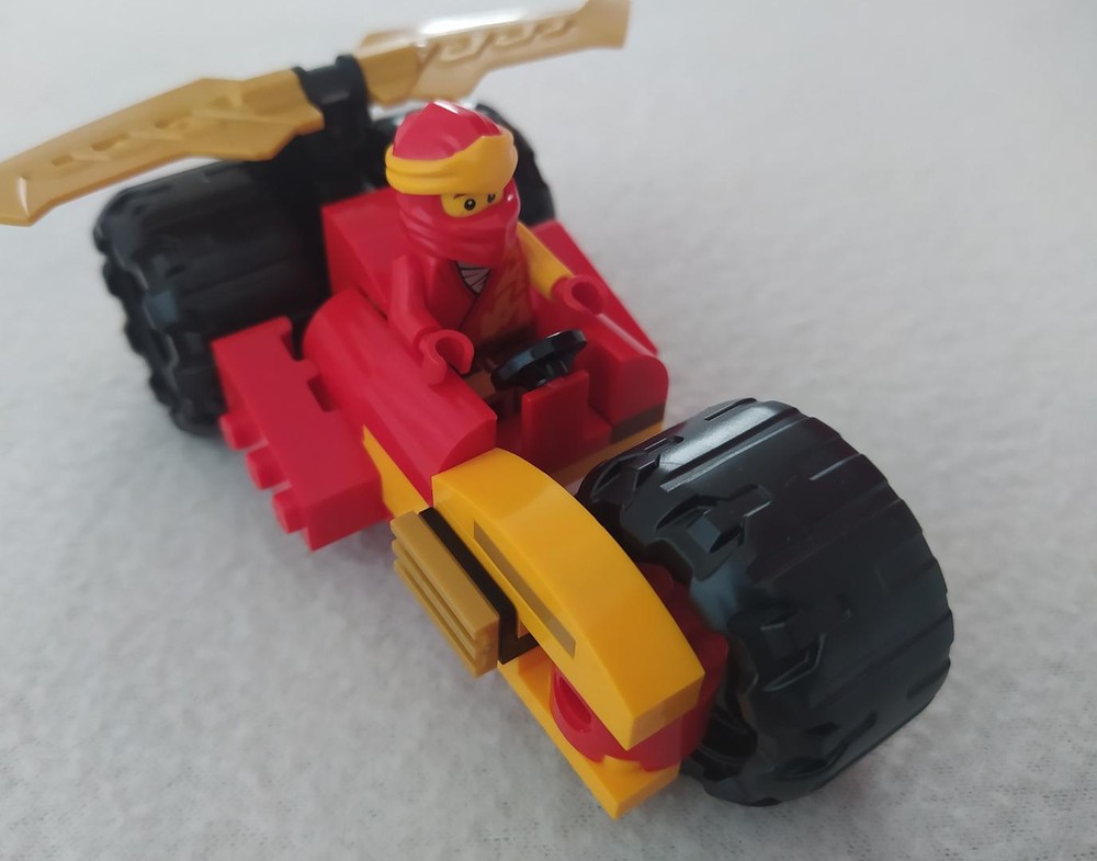 LEGO MOC 71780 Kai's Trike EVO by thekitchenscientist | Rebrickable ...