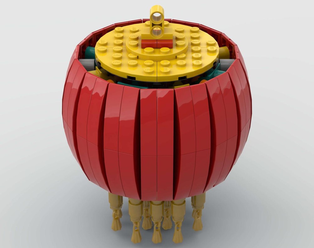 LEGO MOC Little Red Lantern Based on Set 10311 Orchid by uminuo ...