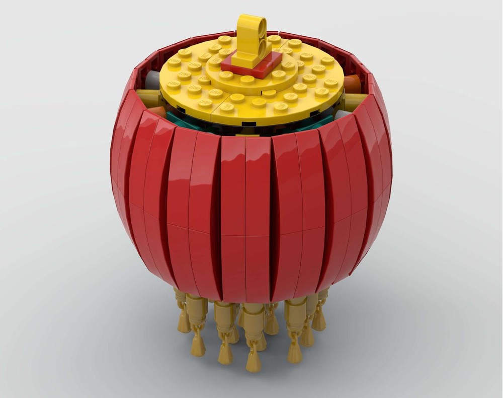 LEGO MOC Little Red Lantern Based on Set 10311 Orchid by uminuo ...