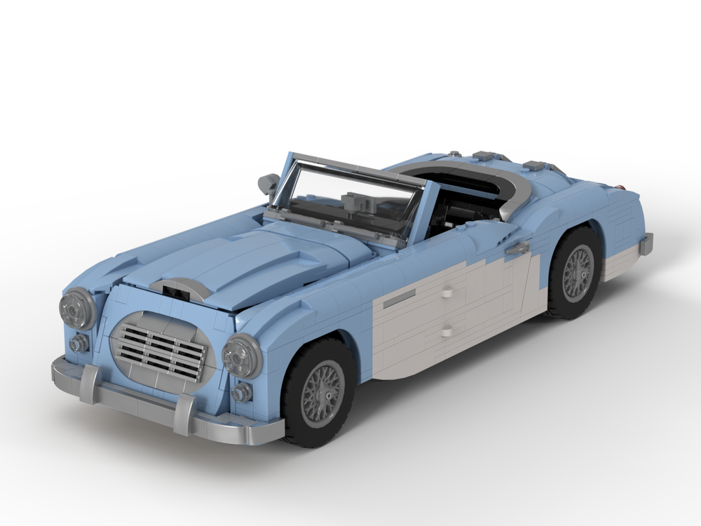 LEGO MOC Austin Healey 3000 Mk1 (blb over white) by Linse | Rebrickable ...