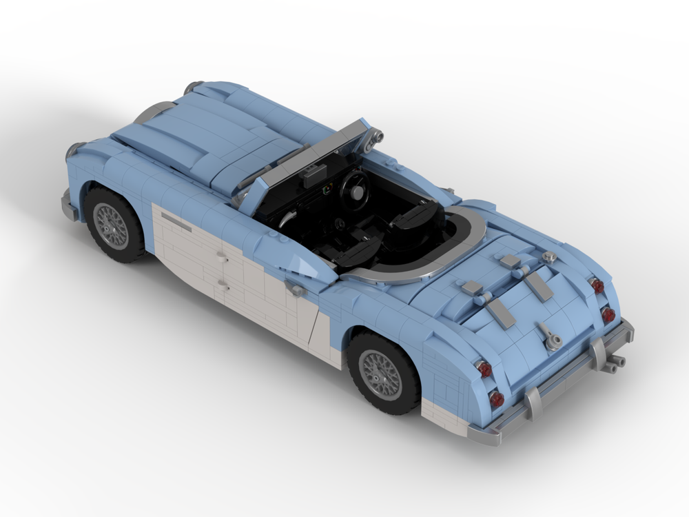 LEGO MOC Austin Healey 3000 Mk1 (blb over white) by Linse | Rebrickable ...