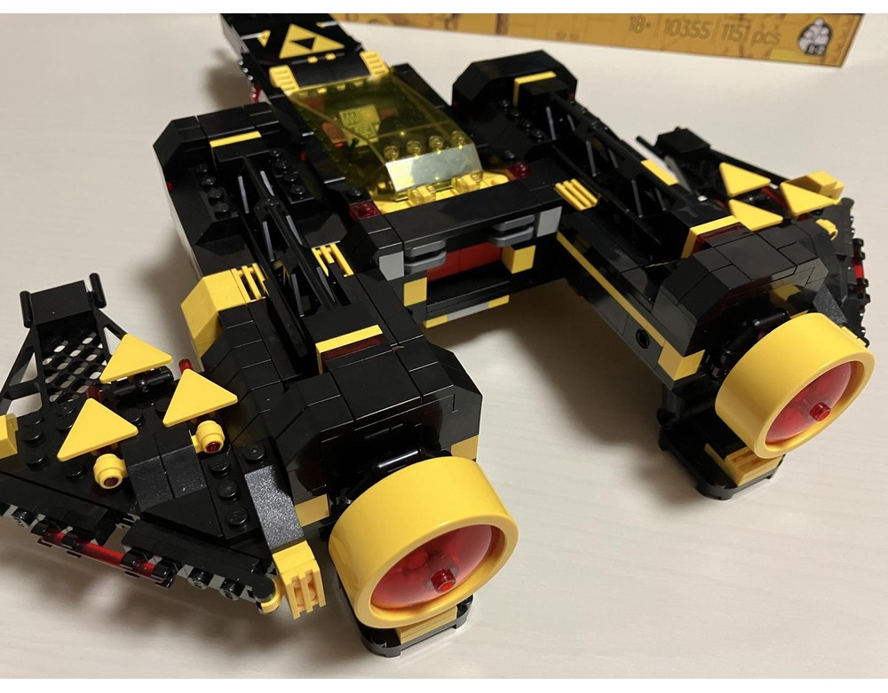 Lego Moc Blacktron Spaceship A By Corydoras Rebrickable Build With Lego