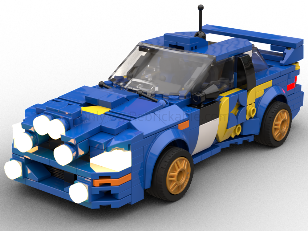 LEGO MOC Subaru Impreza'99 FINLAND Rally / Kankkunen's Impreza S5 ...