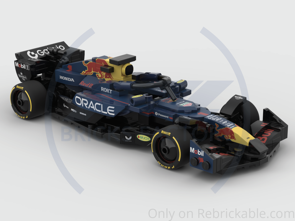 LEGO MOC F1 Red Bull RB21 by Pit Lane Bricks Factory | Rebrickable - Build with LEGO