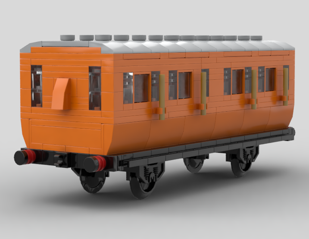 LEGO MOC Annie and Clarabel (4-wheel Stroudley Coaches) by ...