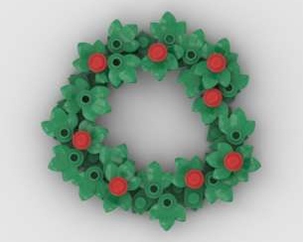 LEGO MOC-214774 Simple Christmas Wreath Ornament by The BrickPharm ...