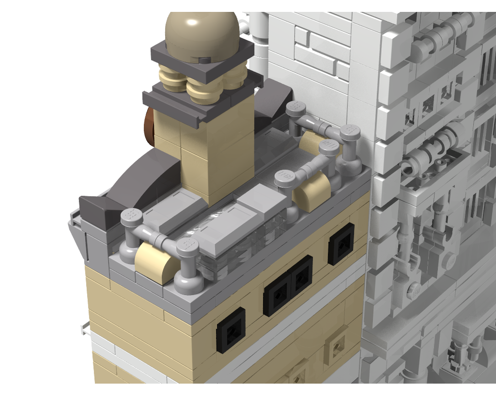 LEGO MOC-214780 Mini Modular Tawn Hall - Italian Style by Redmax ...