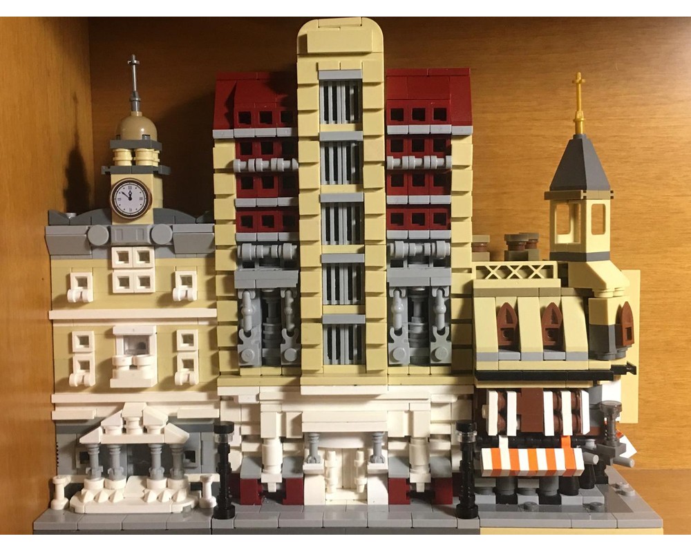 LEGO MOC-214780 Mini Modular Tawn Hall - Italian Style by Redmax ...