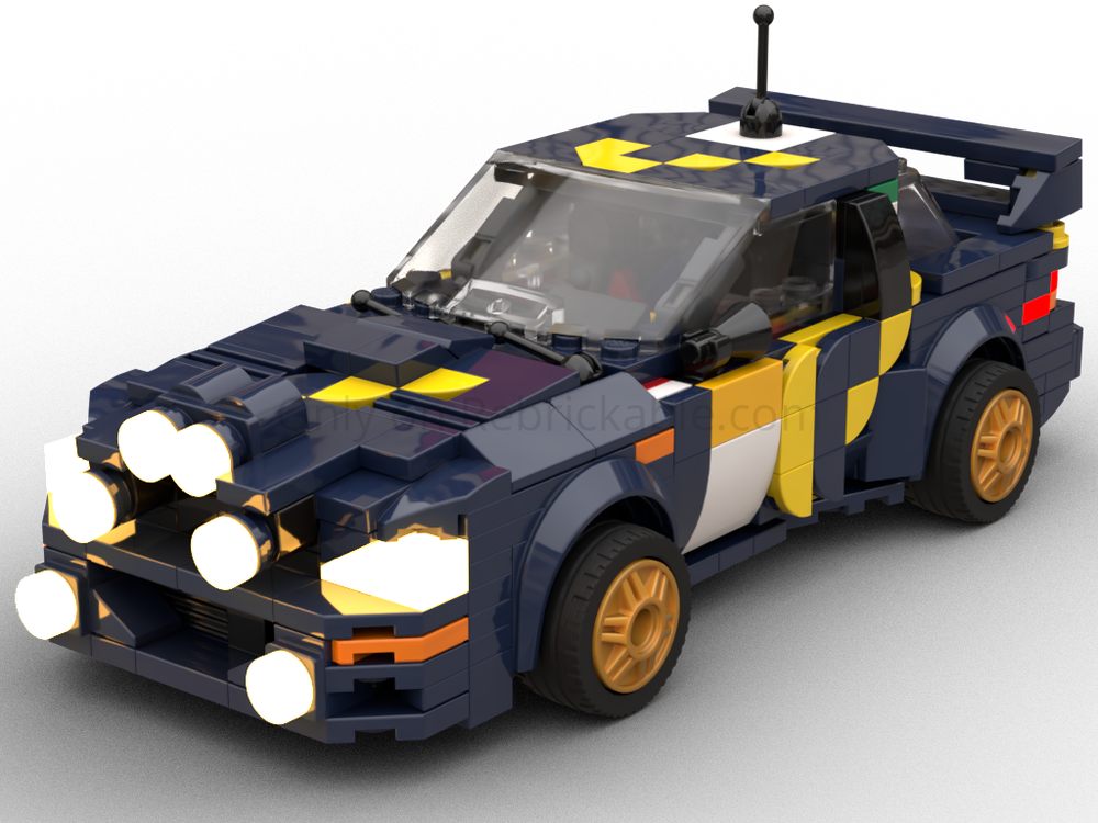 LEGO MOC Subaru Impreza'97 MONTECARLO Rally / Liatti's Impreza S5 P3WRC ...