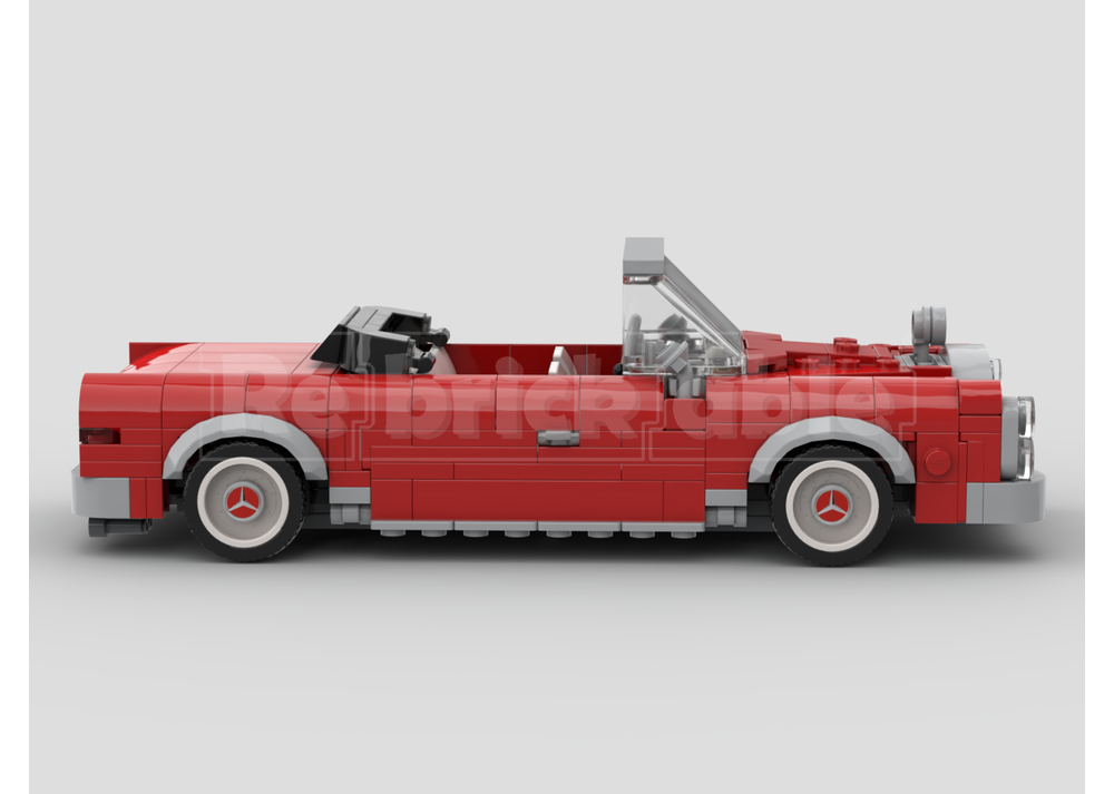 LEGO MOC Mercedes-Benz W112 300SE convertible by kjuraszek ...