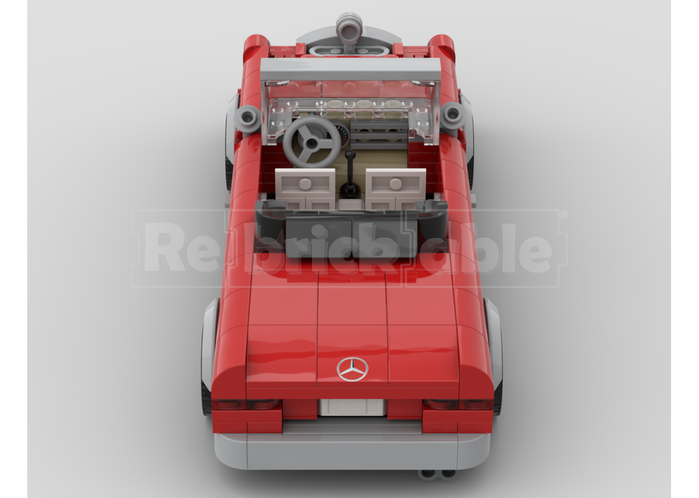 LEGO MOC Mercedes-Benz W112 300SE convertible by kjuraszek ...