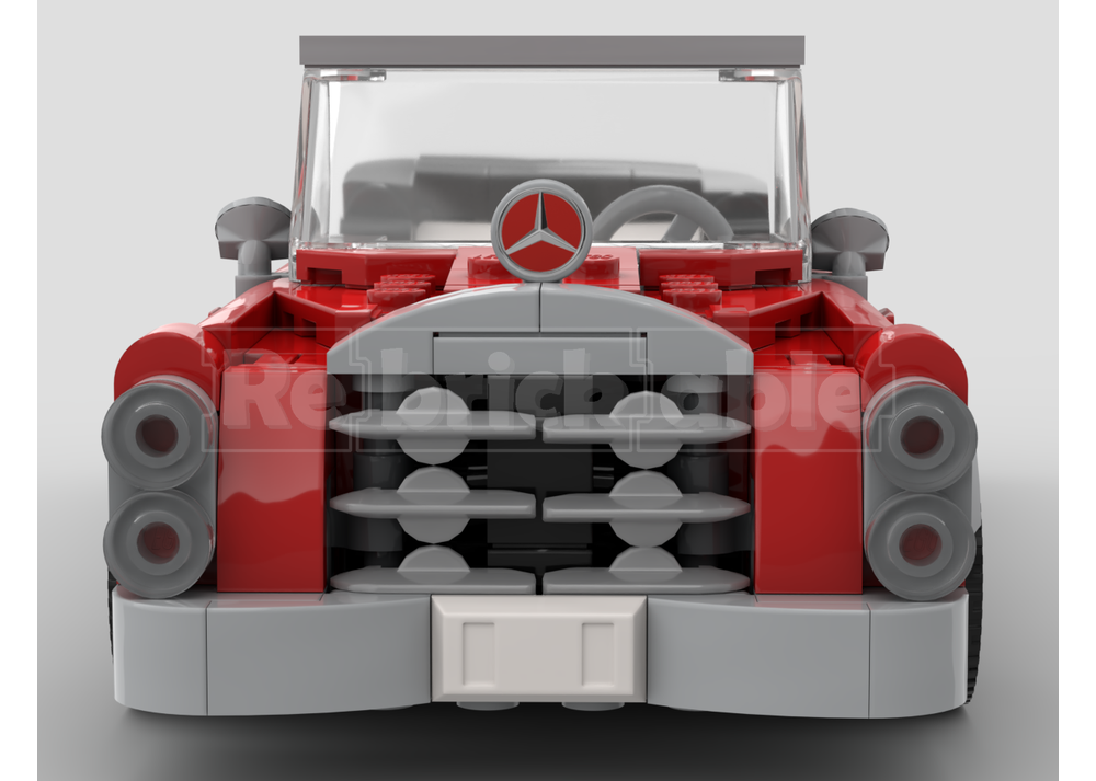 LEGO MOC-214787 Mercedes-Benz W112 300SE convertible by kjuraszek ...