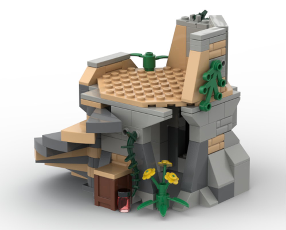 LEGO MOC Tower ruins by Soekertublit | Rebrickable - Build with LEGO