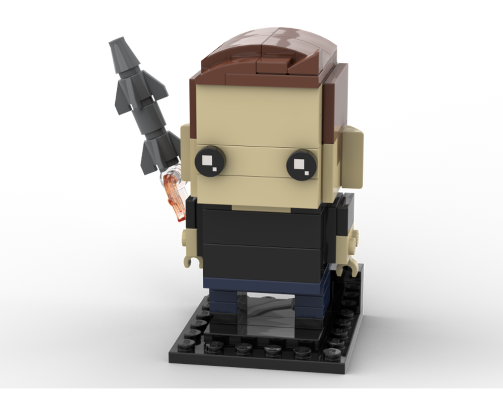 LEGO MOC Elon Musk & Donald Trump Brickheadz by Brickland Hills ...