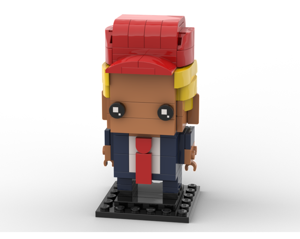 LEGO MOC Elon Musk & Donald Trump Brickheadz by Brickland Hills ...