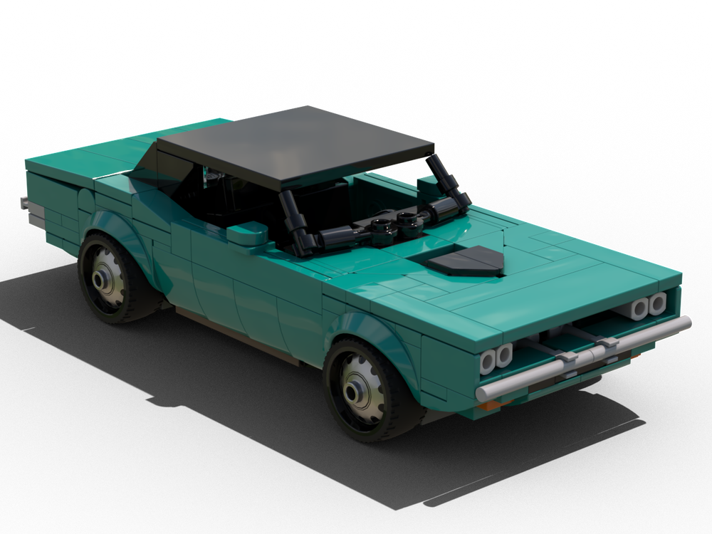 LEGO MOC-214800 1970 Dodge Challenger by DudPR | Rebrickable - Build ...