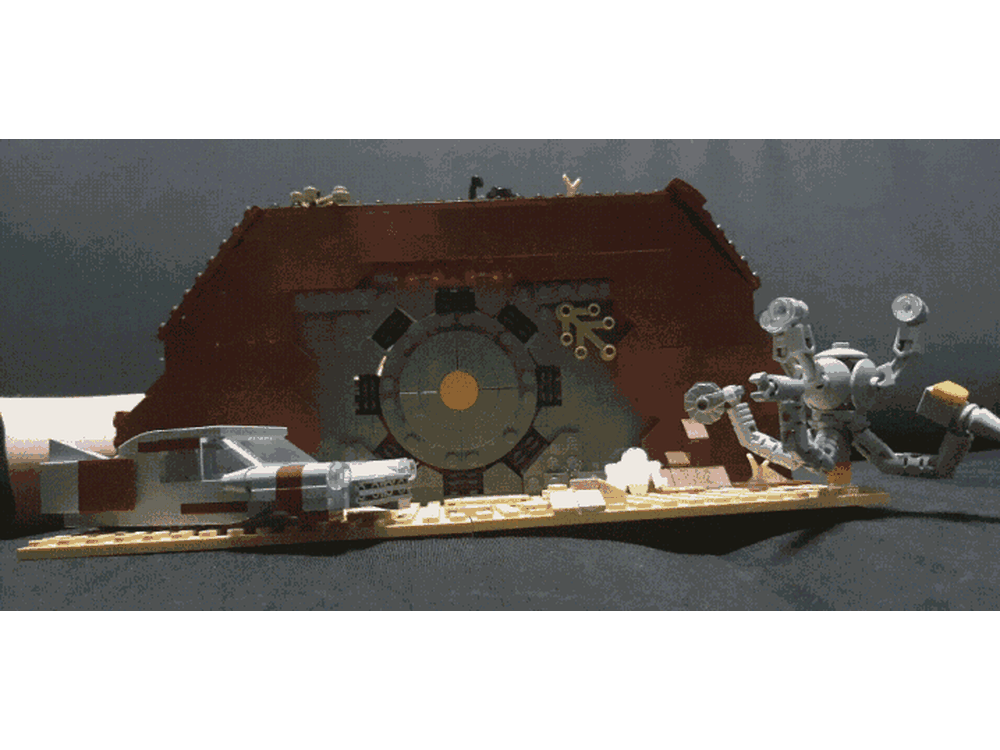 LEGO MOC-214803 Fallout vault door by mickcorp | Rebrickable - Build ...