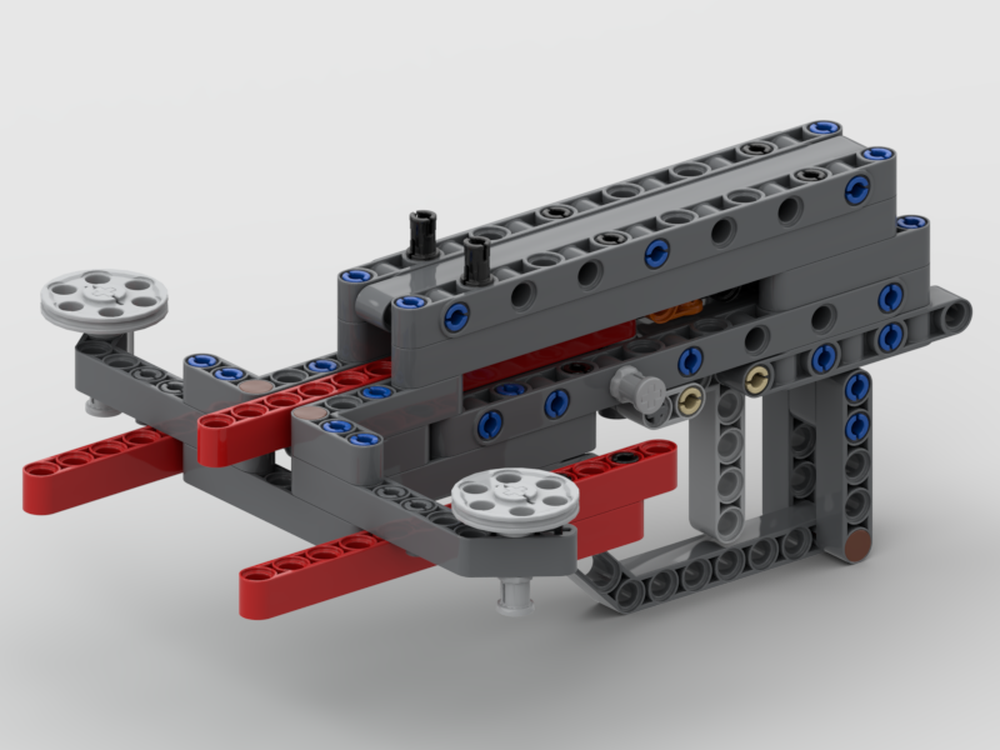 LEGO MOC Working rubber band crossbow by mickcorp | Rebrickable - Build ...