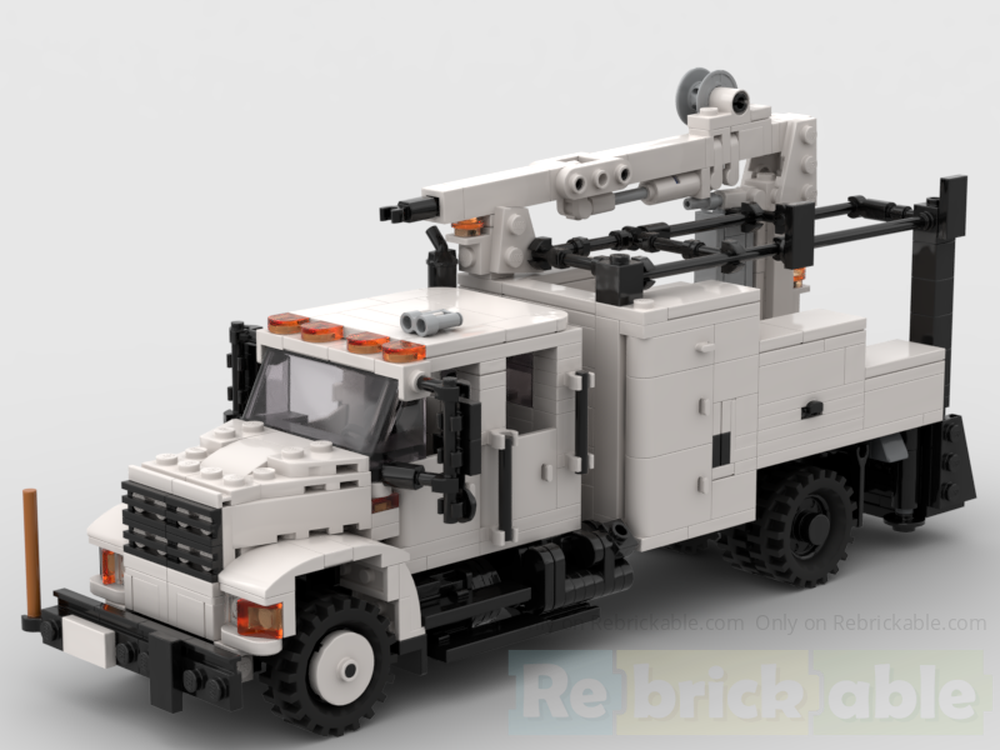 LEGO MOC International 4900 Utility Truck by LegoForBlockheads ...