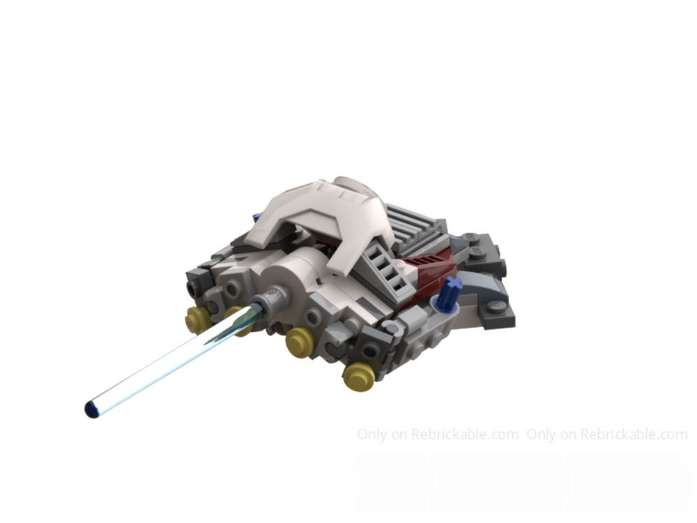 LEGO MOC Laser Cannon 75390 C-model by TheBrickOfBobaFett | Rebrickable ...