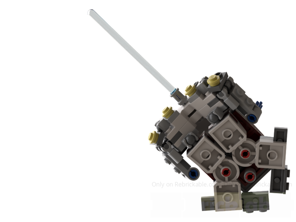 LEGO MOC Laser Cannon 75390 C-model by TheBrickOfBobaFett | Rebrickable ...