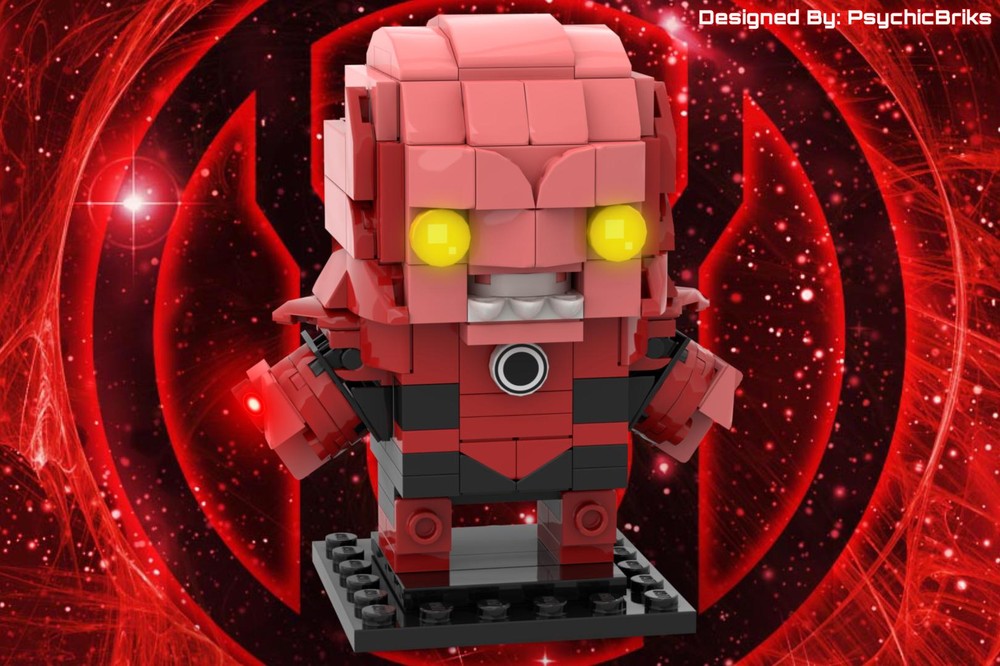 LEGO MOC Atrocitus Brickheadz by PsychicBriks | Rebrickable - Build ...