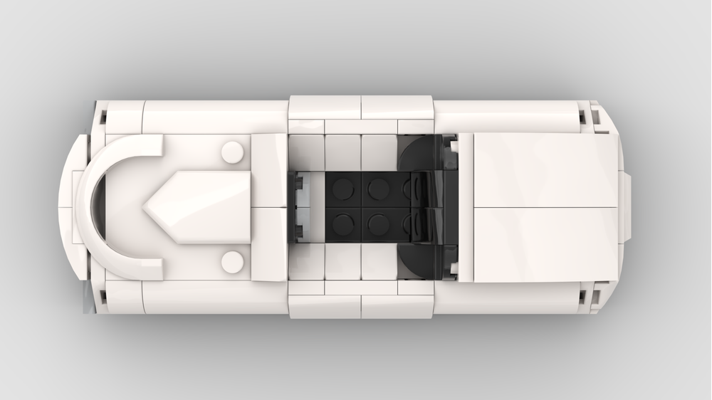 LEGO MOC Lando's Landspeeder by Peethor | Rebrickable - Build with LEGO